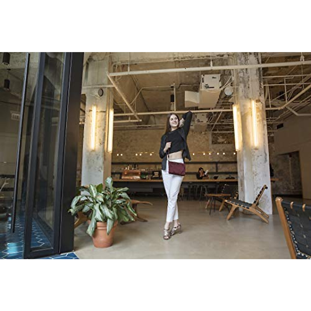 Travelon Small Crossbody Bag, Black, One Size