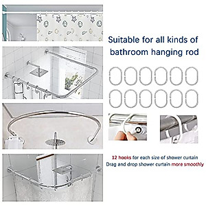 daweitianlong 4 Piece Anime Shower Curtain Set with Non-Slip Rug, Thickened Toilet Lid Cover and Bath Mat,Waterproof Anime Shower Curtain Sets for Bathroom With12 Hooks 59x71 inch, 17