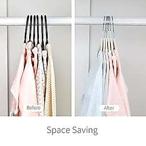 ManGotree Baby Velvet Clothes Hangers, Kids Toddler Children’s Hangers for Clothes Space Saving Non-Slip (30 Pack, Cream)