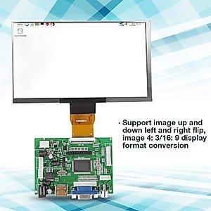 Hilitand 7" TFT LCD Display VGA Monitor Screen Kit 1024x600 Compatible with 3/2