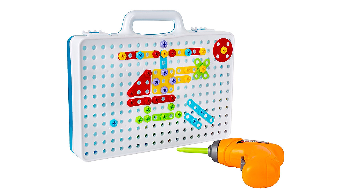 Drill & Play Building Toy Set for Kids | STEM Construction & Design
