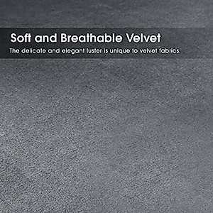 MCombo Velvet Accent Chair, Tufted Club Chairs, Upholstered Side Chair with Legs, Vanity Chair for Living Room Bedroom 4720 (Grey)