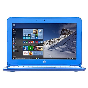 HP Stream 13-c291nr Signature Edition Laptop - 13.3" HD Display, Intel Celeron N3050, 2GB RAM, 32GB SSD, Windows 10, Office 365 Personal - Blue (Certified Refurbished)