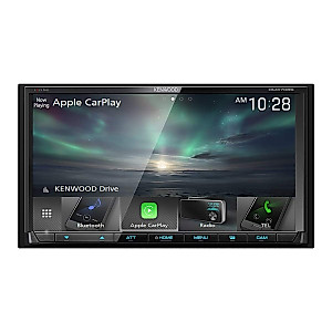 Kenwood DMX706S Digital Media Receiver with Wired CarPlay (Renewed)