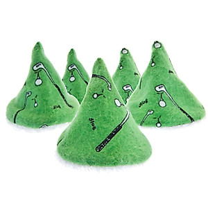 Beba Bean Pee-pee Teepee Golf Green - Cello Bag, 5 Golf Teepees