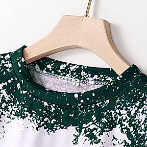 Men's Ugly Christmas Sweatshirt Crewneck Long Sleeve Tops Funny Graphic Pullover Sweatshirts Men's Ugly Christmas 3D Green