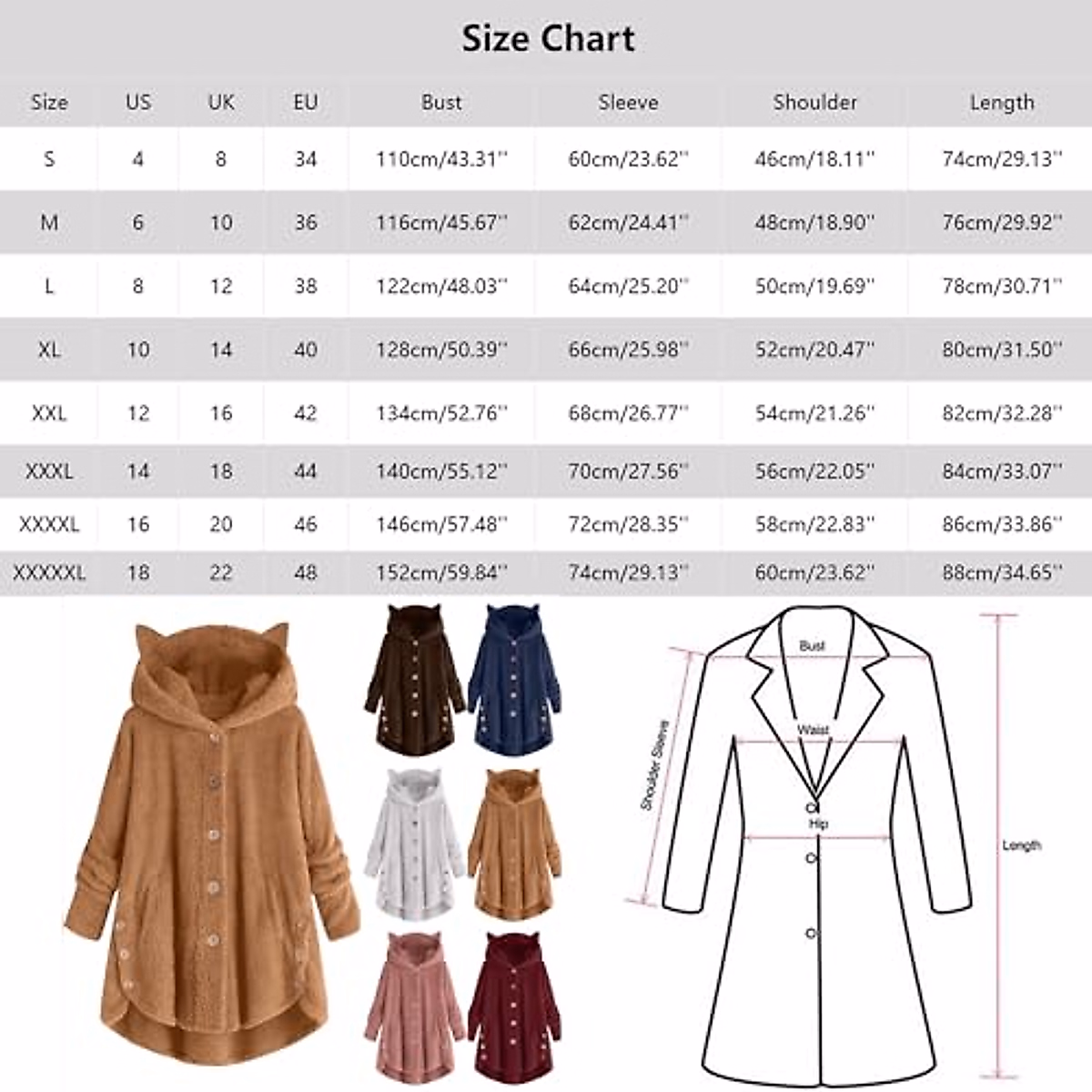 Womens Long Sweaters College Tops for Women Leggings for Women Full Zip Fall Outfits for Women 2023 with Fur Hood 2023 Fall Winter Jackets for Women 2023 Halloween Shirts for Women ski Jackets for