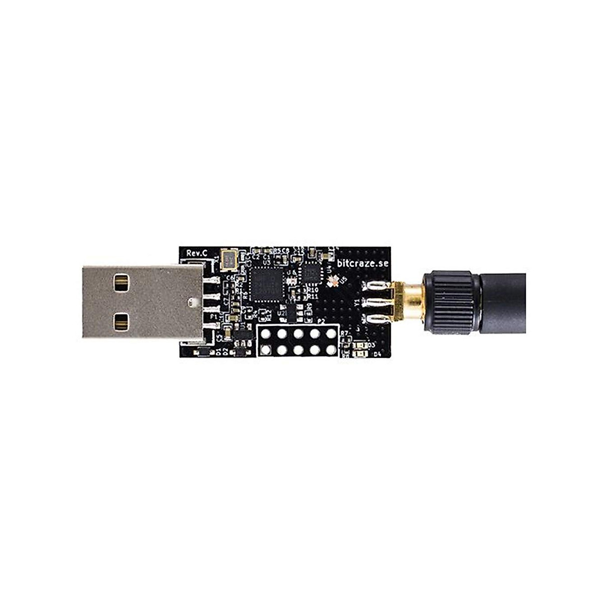 Crazyradio PA - Long Range 2.4Ghz USB Radio Dongle With Antenna - DIY Maker Open Source BOOOLE
