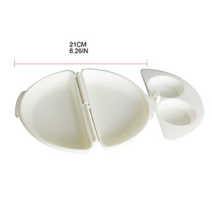 Muloo Microwave Omelet Pan Microwave Omelet Plate Microwave Omelet Cooker Maker Tray s Box Kitchen Cooking Tool Microwave Omelet Plate Shows