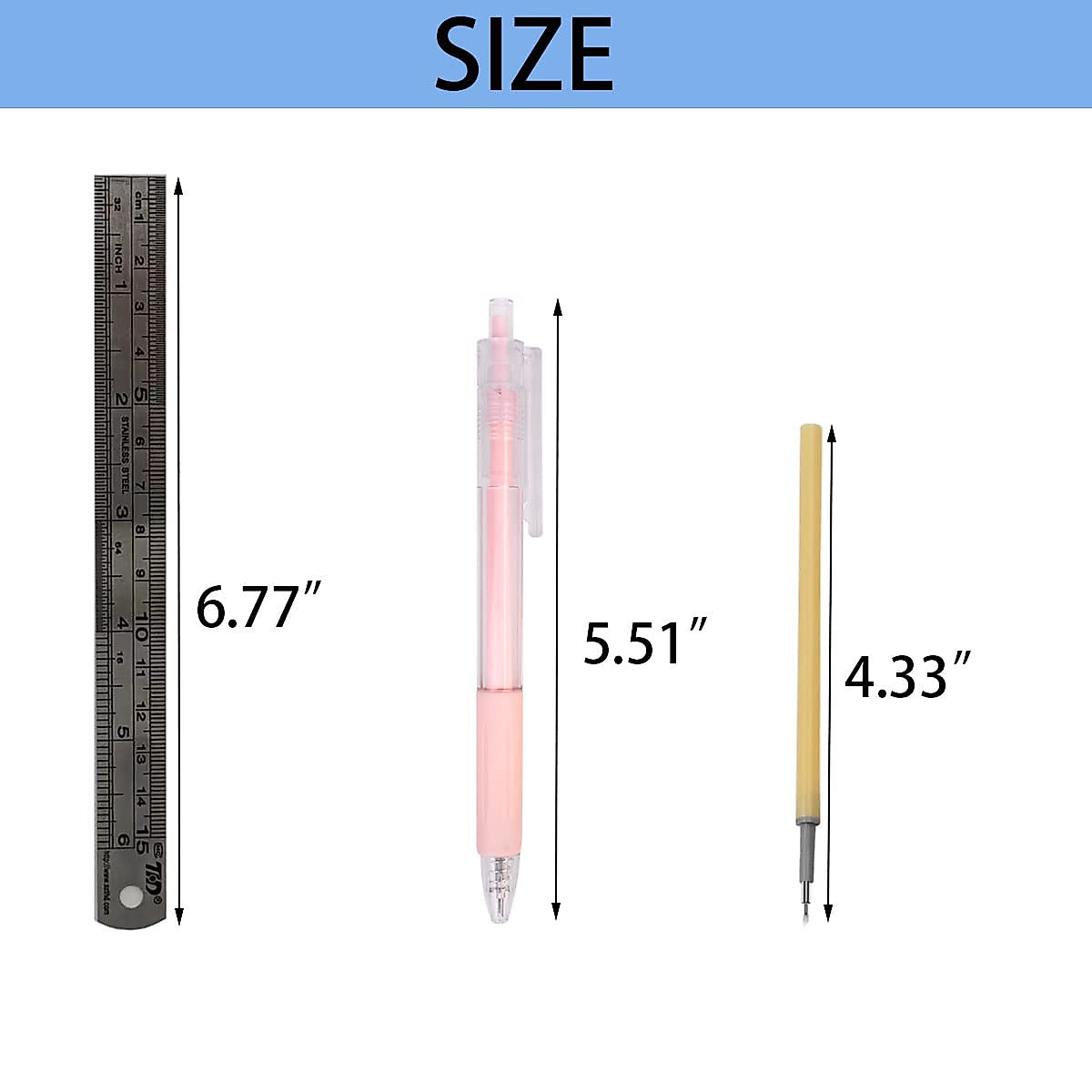 Fortunemee Craft Exacto Knife Craft Cutting Tool Paper Cutter Knife Pen Retractable Hobby Knife Blade Art Utility Precision Paper Cutting Carving Tool w/ Pocket Clip for DIY Drawing Scrapbooking Tools