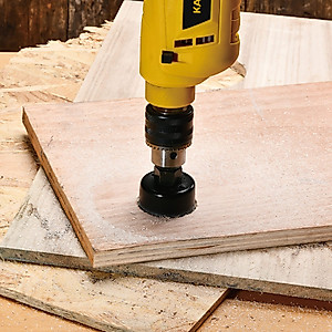 KATA Hole Saw Set, 27PCS Hole Saw Kit with 13PCS Saw Blades Gifts for Men, 3/4" to 5" (19mm-127mm) Hole Saw, Mandrels, Hex Key and Drill Bits in Storage Case, Ideal for Soft Wood, PVC Board