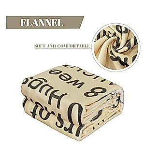 40th Blanket, 40th for Couples Parents, 40th Wedding for Husband Wife, for Parents 40 Years, 40th Anniversary Decorations, 60"x50"