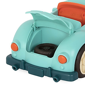 Battat- Wonder Wheels- Set Of 2 Toys Cars For Kids – Toy Roadsters With Movable Parts – Pretend Play- Recyclable Materials- Roadsters- 1 year +