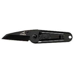 Gerber 45874 Ridge Knife, Fine Edge, Black