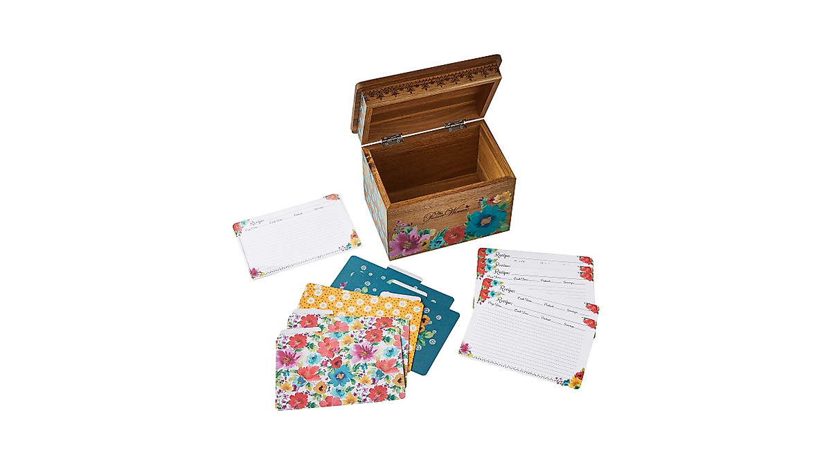 Breezy Blossom Recipe Card Box Set by TPW Ltd