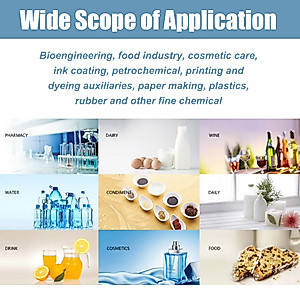 HQHAOTWU High-shear Emulsifying Pump Pipeline Emulsion Pump Single Stage Pipeline Stainless Steel 304 Mixing Emulsifying Mixer Flow Range 0-3m3/h 2900r/min for Mixing Dispersion Emulsification 110V