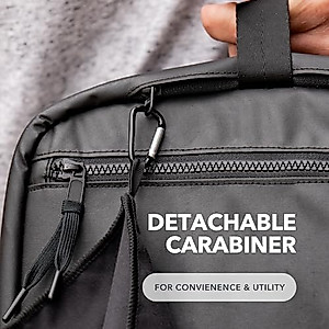 SweatBlock Microfiber Sweat Absorbing Handkerchief - Sport, Gym, Daily Use - for Hands, Face, Body - Machine Washable, Reusable - Men & Women - 15x15 (3 Pack, Black)