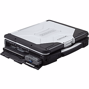 Panasonic Toughbook CF-31 MK5, Intel i5-5300U @2.3GHz, 13.1-inch LED Touchscreen, 16GB, 1TB SSD, Windows 10 Pro, WiFi, Bluetooth, DVD, 4G LTE, GPS, Backlit Keyboard (Renewed)