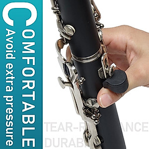 Libretto Clarinet All-Inclusive Care Kit: Mouthpiece Brush + Dust Brush + Microfiber Cleaning Cloth + Thumb Rest + Premium Cork Grease, Microfiber Pad Dryers x 3, Time to Clean Your Clarinet!