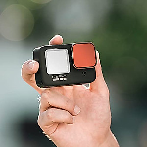 K&F Concept 4-Pack Lens Filter ND8 ND16 ND32 CPL Compatible for GoPro Hero11 /Hero10 /Hero 9 Black, Neutral Density & Polarizing Lens Filter Kit Protector for Go Pro 11/10/9 Accessories