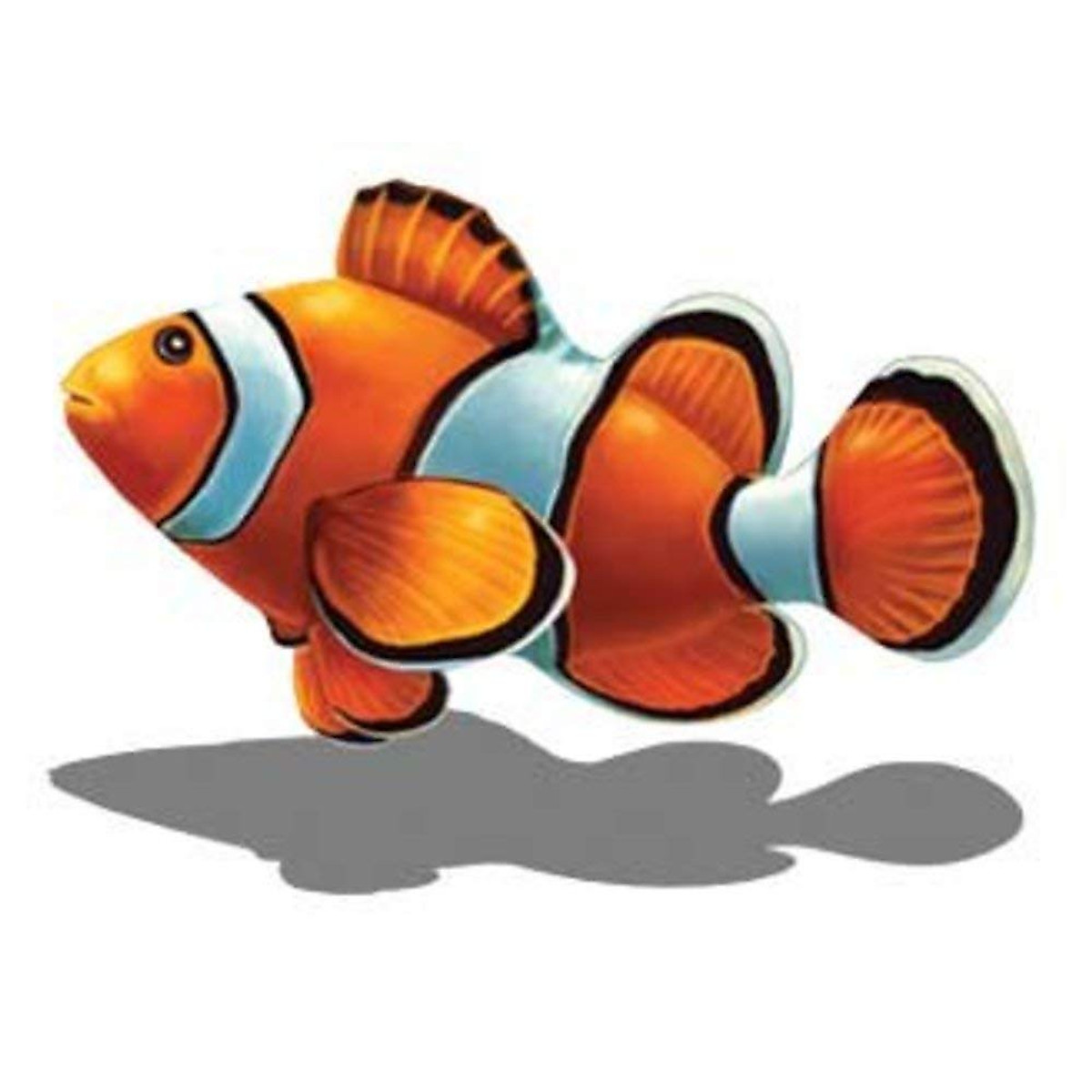 Clown Fish Porcelain Swimming Pool Mosaic (5" x 3")