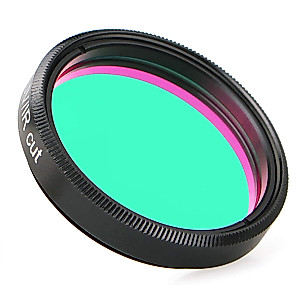 SVBONY Telescope Filter, 1.25 inches UV IR Cut Block Filter, Multi Coated Infra Red Filter Keep Planetary Images Sharp, for CCD Digital Astrophotography