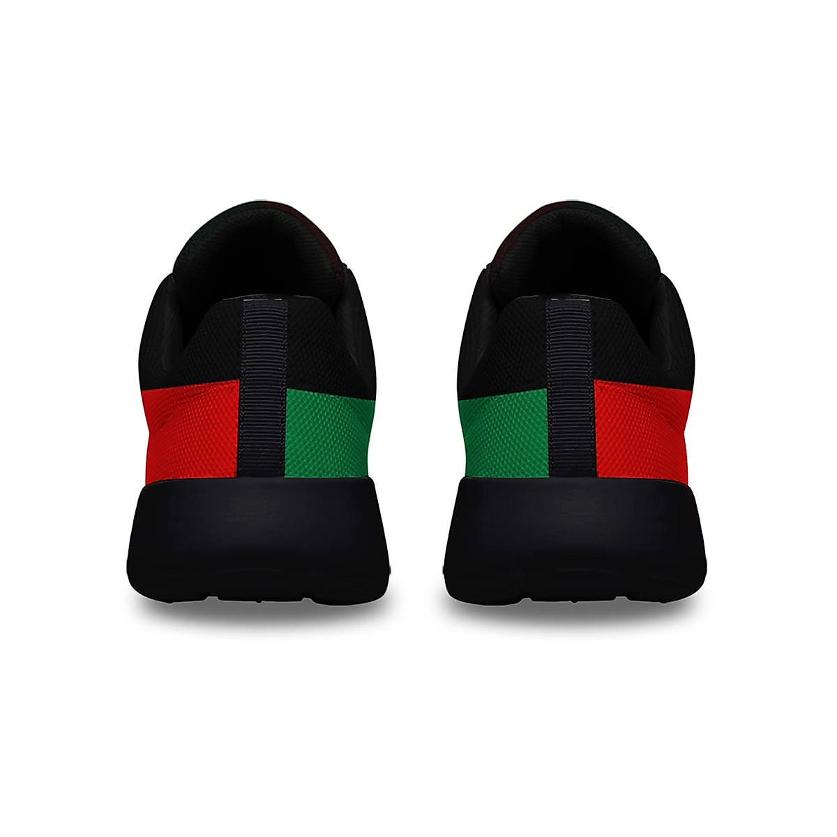 Juneteenth Shoes, Freeish Since 1865 African American Women Running Sneakers Unisex Casual Tennis Shoes Black Size 7