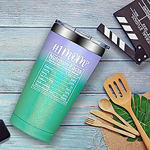 DOEARTE Mom Gifts from Daughter - Christmas, Mothers Day, Birthday Gifts for Mom, Mother, Wife, New Mom, Bonus Mom - Gifts Ideas For Mom - Mom Tumbler 20oz