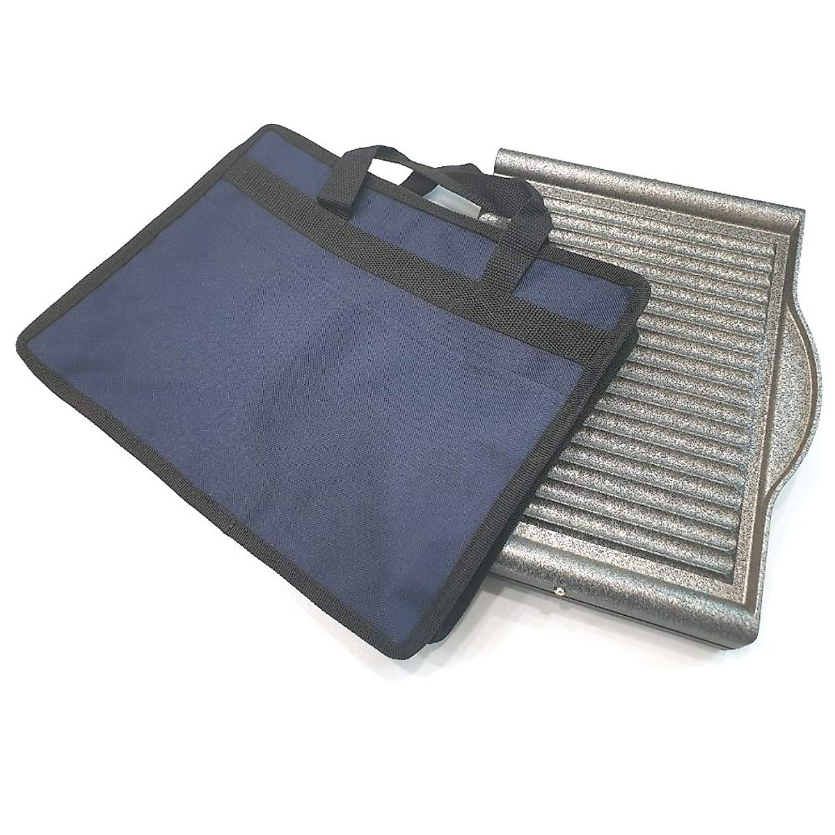 LalaKitchen - Stovetop Korean BBQ Folding Grill Pan | Portable Grill Bag | Non-Stick Indoor/Outdoor Korean BBQ Inoble Coating Grill Pan | CAP-510