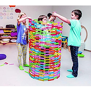 Tegu 40 Piece Perfect Blocks Building Set Purple & Blue (Amazon Exclusive)