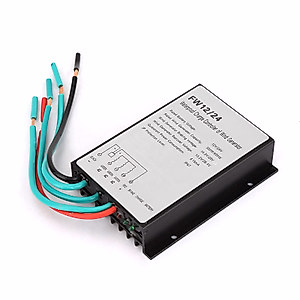 Wind Turbine Controller, 12/24V IP67 Waterproof Generator Controller Wind Turbine Automatic Controller for 300W/600W Wind Turbine System