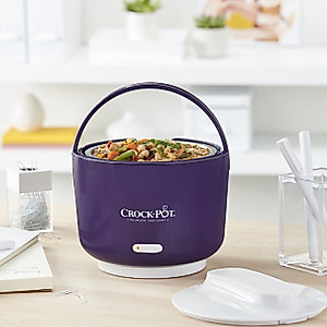 Crock-Pot24-Ounce Lunch CrockFood Warmer, Deluxe Edition, Purple