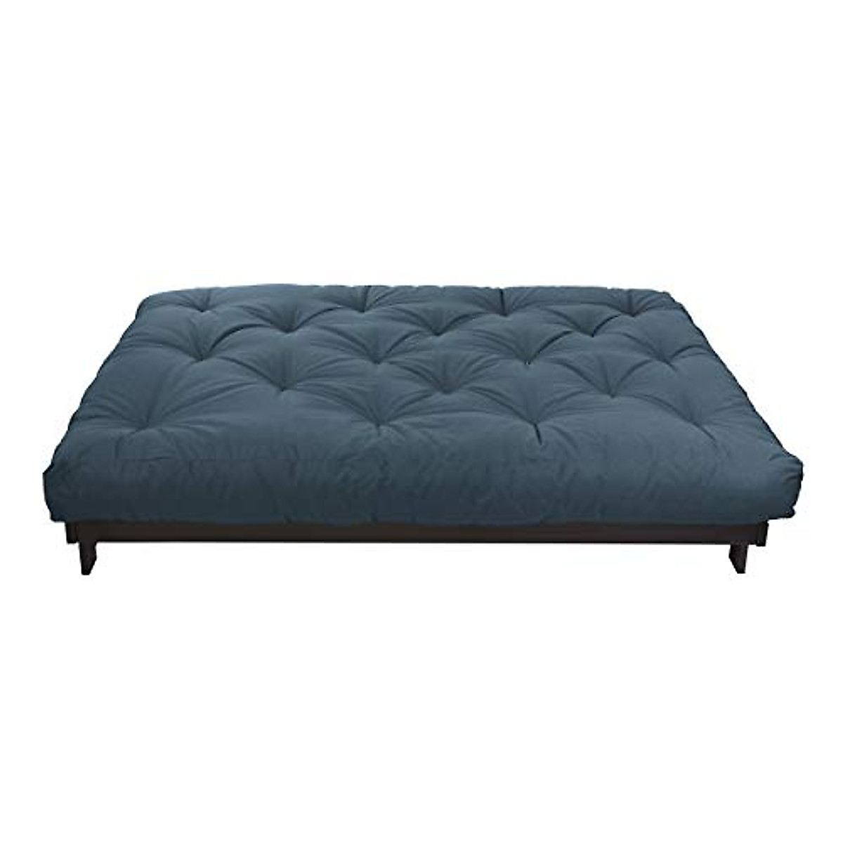 Trupedic Poly Solid Full Futon Mattress, 8-inch, Dusty Blue