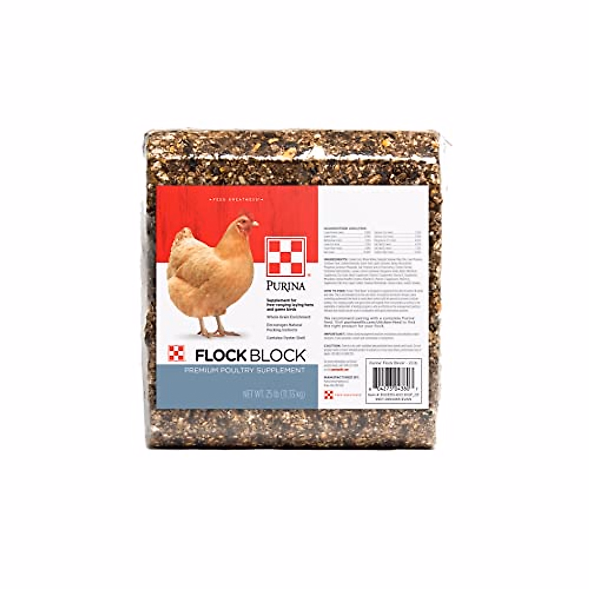 Purina Flock Block Supplement, 25 Pounds