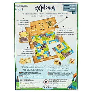 Ravensburger Explorers – an Easy to Learn Flip and Write Strategy Game for Ages 8 and Up