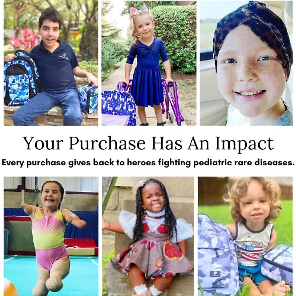 Fenrici Adaptive Backpack for Girls, Boys for All Abilities and Ages; Wheelchair Backpack with Adaptive Design; Perfect for Travel, School, and Everyday Adventure, Navy