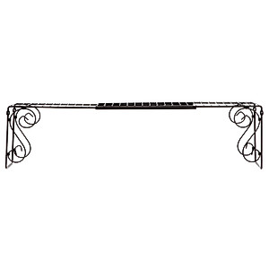 Trenton Gifts Kitchen Storage Sink Shelf Organizer, Expandable Wire Rack, Bronze