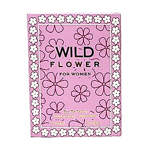 META-BOSEM Wild Flower Pink, Women Perfume Eau de Parfum Natural Spray - Floral Notes - Sweet Fresh Scent - Great Holiday Gift - for All Day Use - a Classic Bottle, 3.4 Fluid Ounce/100Ml