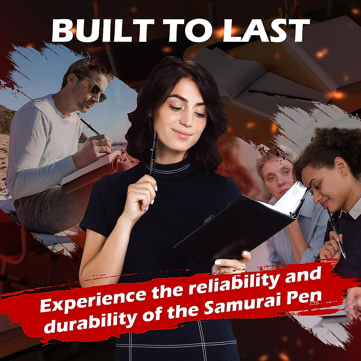 Mini Katana Samurai Sword Pen - Unique and Cool Anime Pen with Smooth Writing Experience - Perfect for Japanese Culture Enthusiasts and Katana Pen Lovers