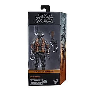 STAR WARS The Black Series Q9-0 (Zero) Toy 6-Inch-Scale The Mandalorian Collectible Figure with Accessories, Toys for Kids Ages 4 and Up,F1868