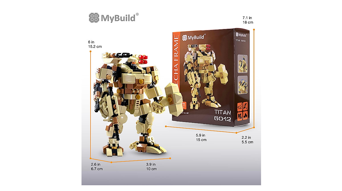 Build MyBuild Mecha Frame Titan: Ultimate Toy for Fans