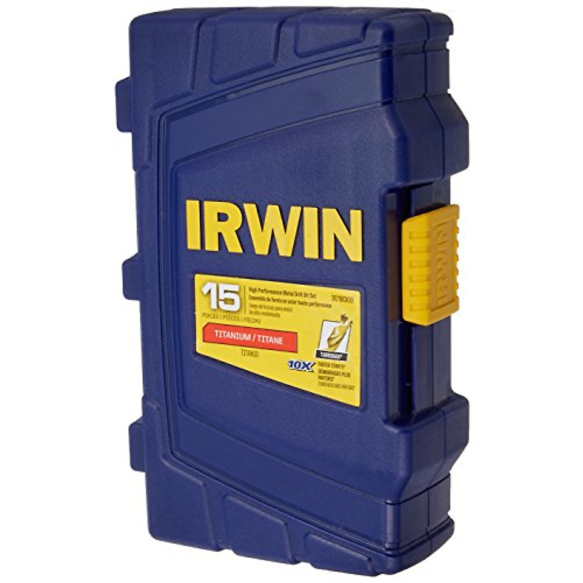 Irwin Tools Drill BIT 15PC TIN Turbo SPEEDBOR PRO Set