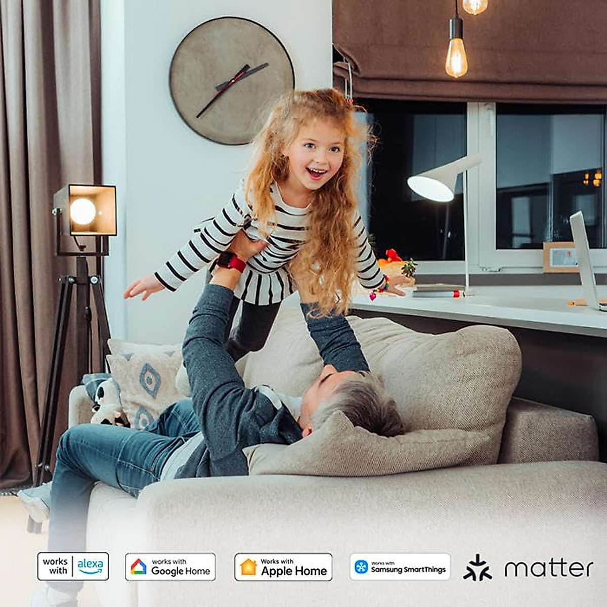 Leviton D215S-1BW Decora Smart Wi-Fi, No Hub Required (2nd Gen) 15A Light Switch