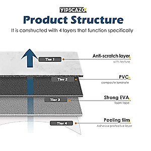 100 Pieces Peel and Stick backsplash 3 x 6 Inches 3D Kara White Stone PVC Composite Wall Tile Stick on Backsplash Tile for Kitchen Bathroom, Laundry Room, Camper, Fireplace