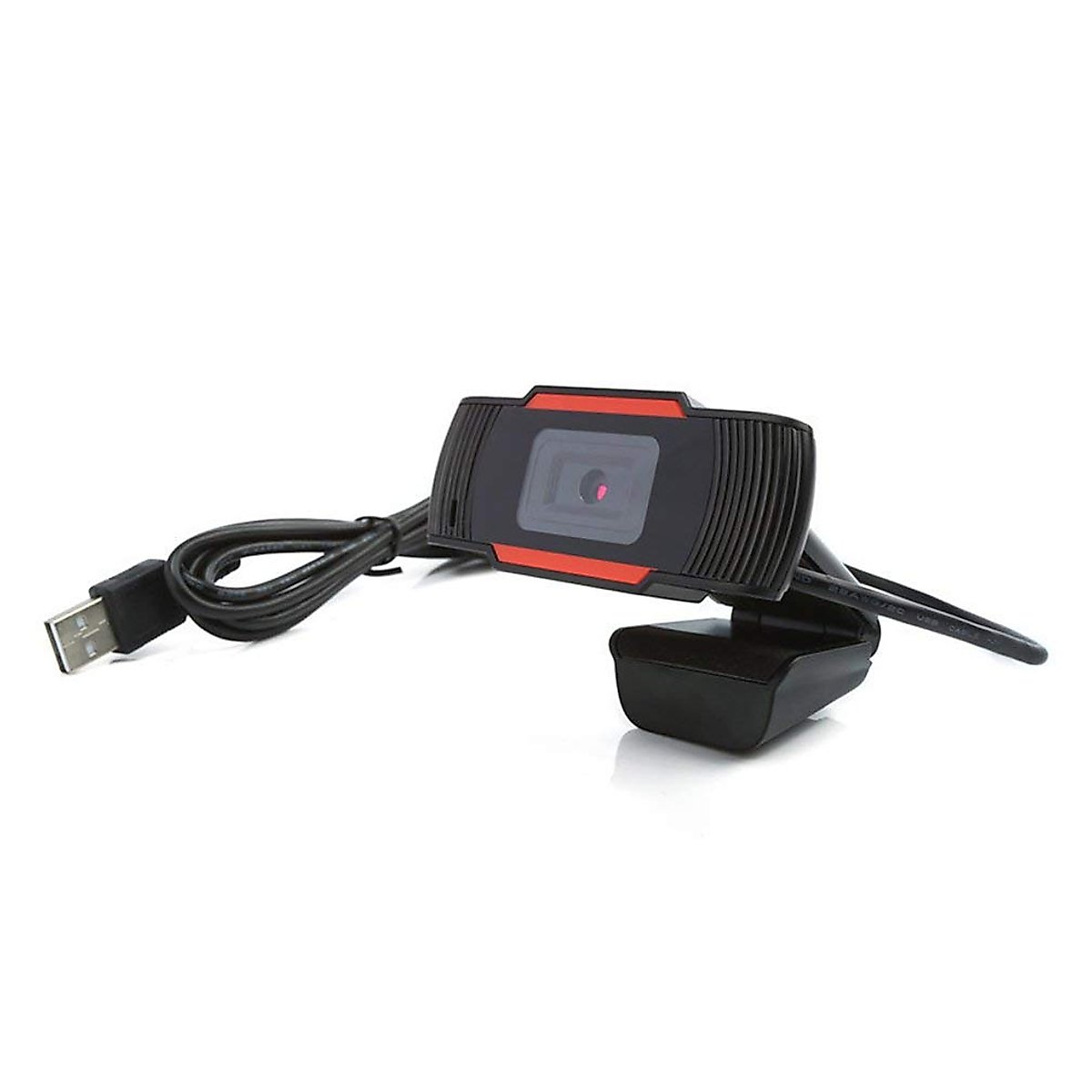 Webcam HD Auto Focus Web Camera with Microphone Widescreen USB Computer Camera for PC Laptop Desktop Mac Streaming Video Calling Recording Video Conference Online Teaching Business Gaming (A)