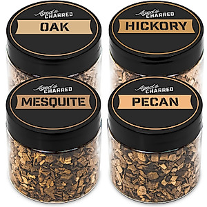 Whiskey Infusion Kit + Wood Chips (Bold 4-Pack) - Mixology-Set for Bartender - Whisky, Bourbon, Vodka Gift for Men - DIY Kits for Adults - Bartender Kit - Valentine Whiskey Gifts for Men and Women