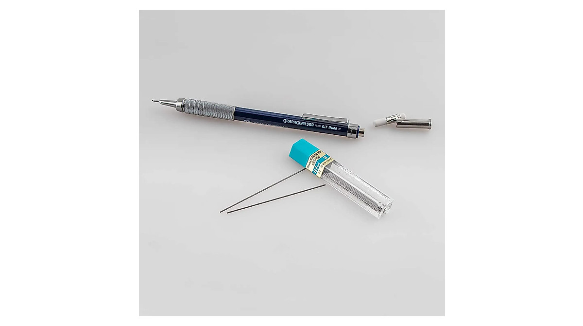 Pentel GraphGear 500 Mechanical Drafting Pencil | Precise 0.7mm Lead