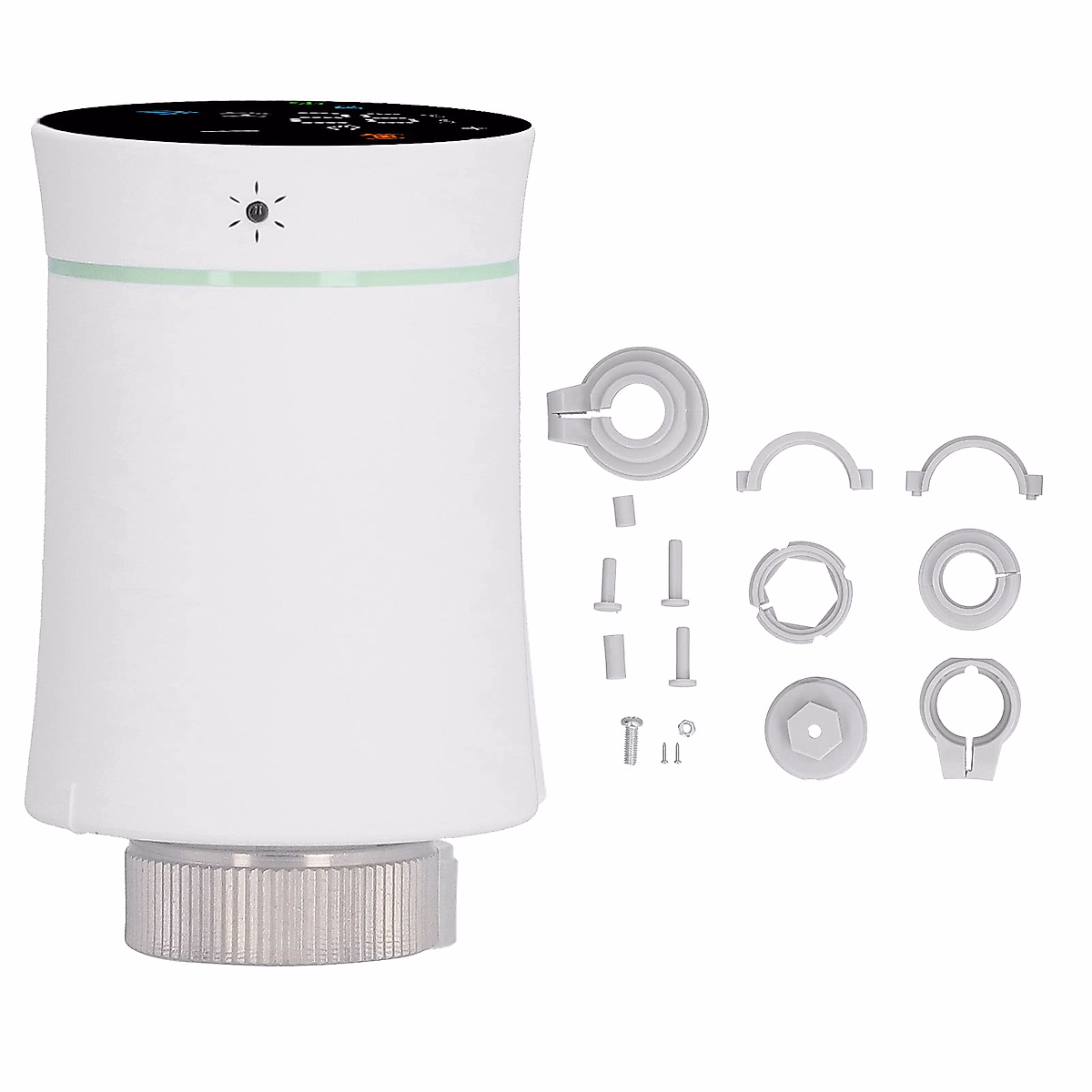 Smart Radiator Valve Mini Thermostats Programmable Smart Gateway Constant Temperature Radiator Thermostat for Air ConditioningHeatingetc.