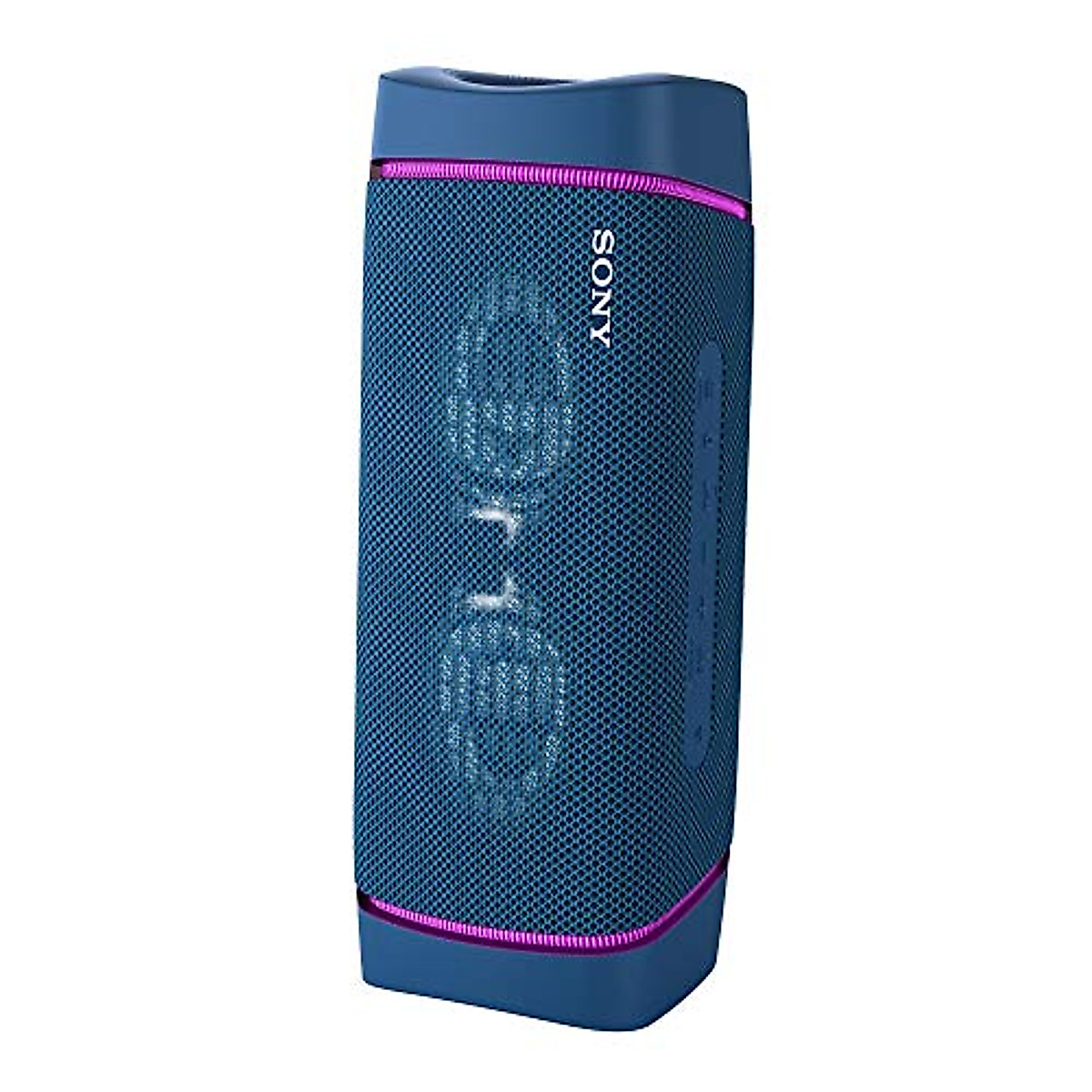 Sony SRSXB33 Extra BASS Bluetooth Wireless Portable Waterproof Compact Speaker (Blue) Bundle with Knox Gear Hardshell Travel and Storage Case (2 Items)