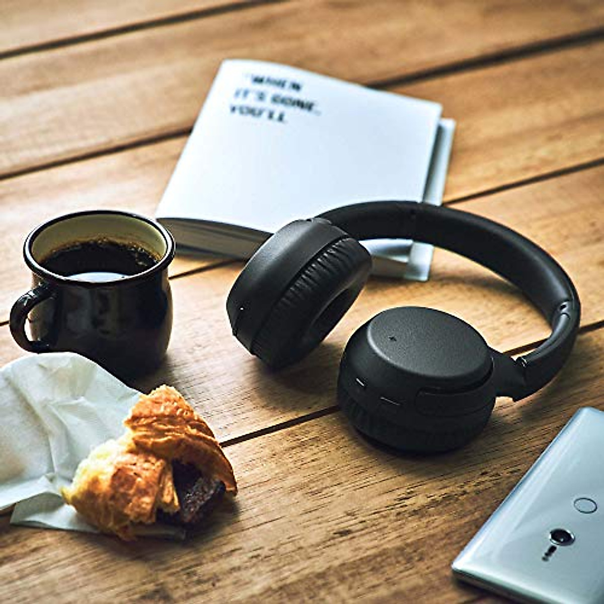 Sony WHXB700 Wireless Extra Bass Bluetooth Headset/Headphones with mic for Phone Call and Alexa Voice Control, Black